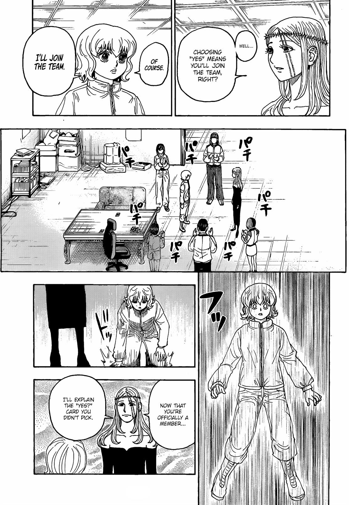 Hunter X Hunter Chapter 410