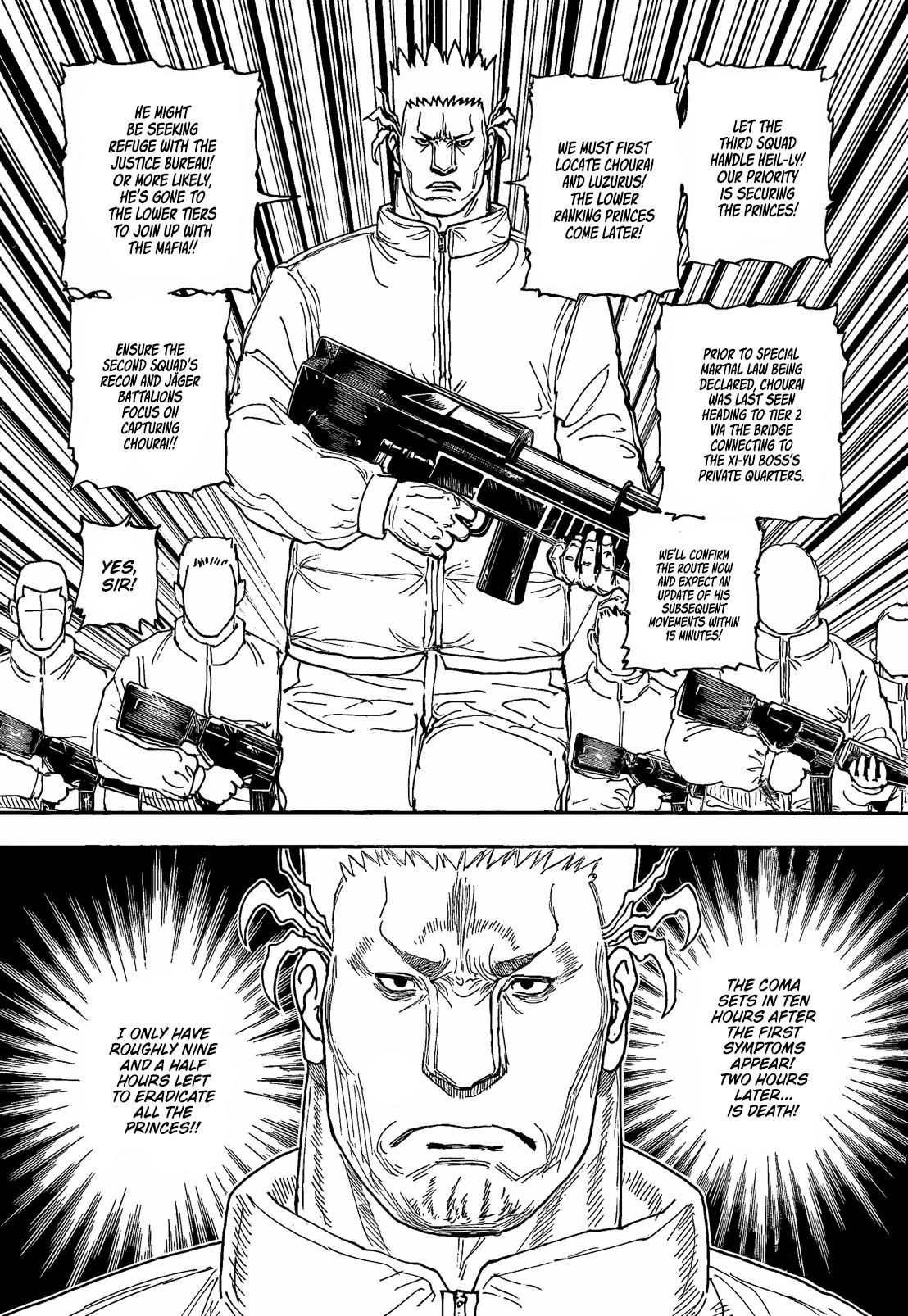 Hunter X Hunter Chapter 410